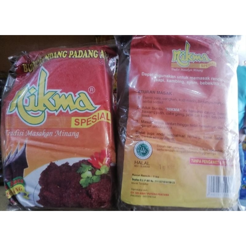 Bumbu Rendang Padang / Bumbu Rendang Asli Khas Minang 1 Kg | Shopee ...