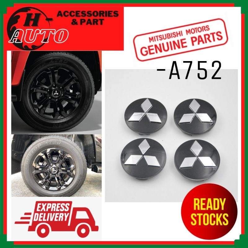 ORIGINAL MITSUBISHI WHEEL CENTER CAP / PENUTUP TENGAH SPORT RIM ...