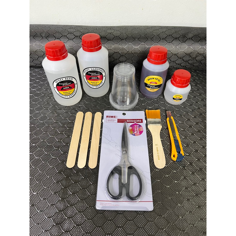 Starter Kit Set Carbon Fiber Lengkap | Shopee Malaysia