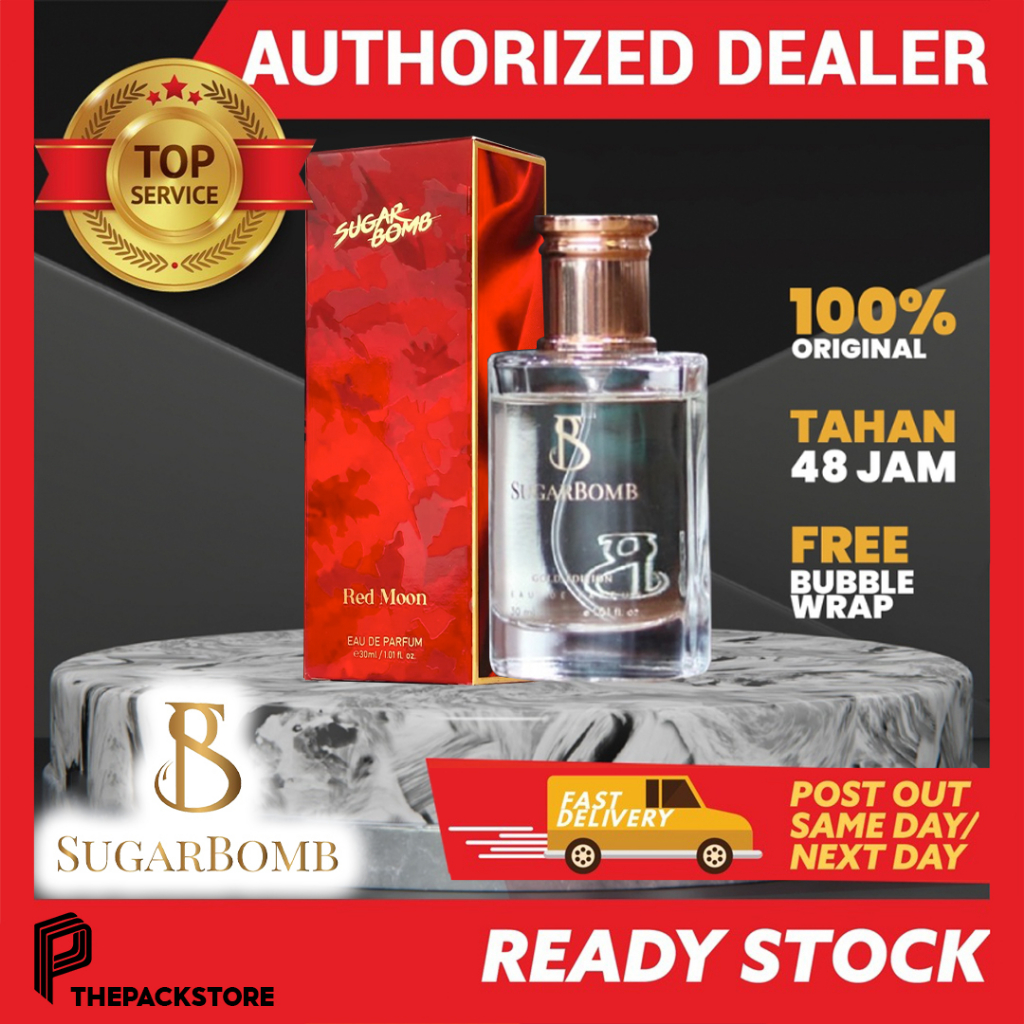 CLEARANCE SALE FOR HER FOR HIM EDP PERFUME SUGARBOMB 30ML LONG LASTING ...