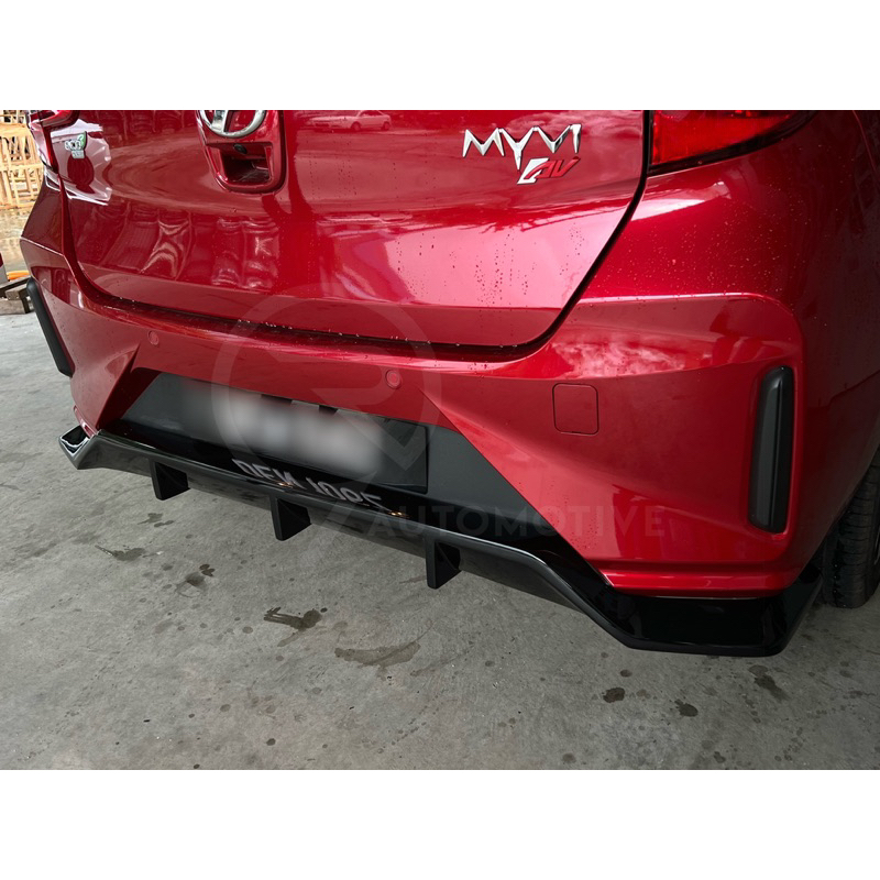 PERODUA MYVI G3 FACELIFT REAR DIFUSSER V1 (PU) | Shopee Malaysia