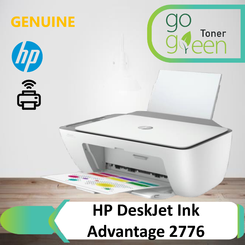 HP DeskJet Ink Advantage 2776 All-In-One Wireless Color Ink Printer | Shopee Malaysia