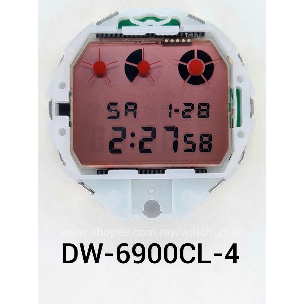 CASIO G-SHOCK MODULE DW6900 DW6600 ENGINE 3230 100% ORIGINAL DW-6900 ...