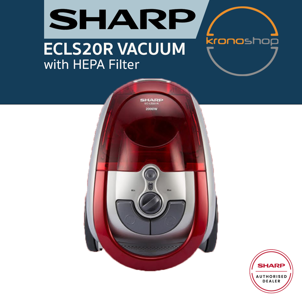 Sharp 2000W Bagless Vacuum Cleaner ECLS20R EC-LS20R ECL-S20R ECLS20 ...