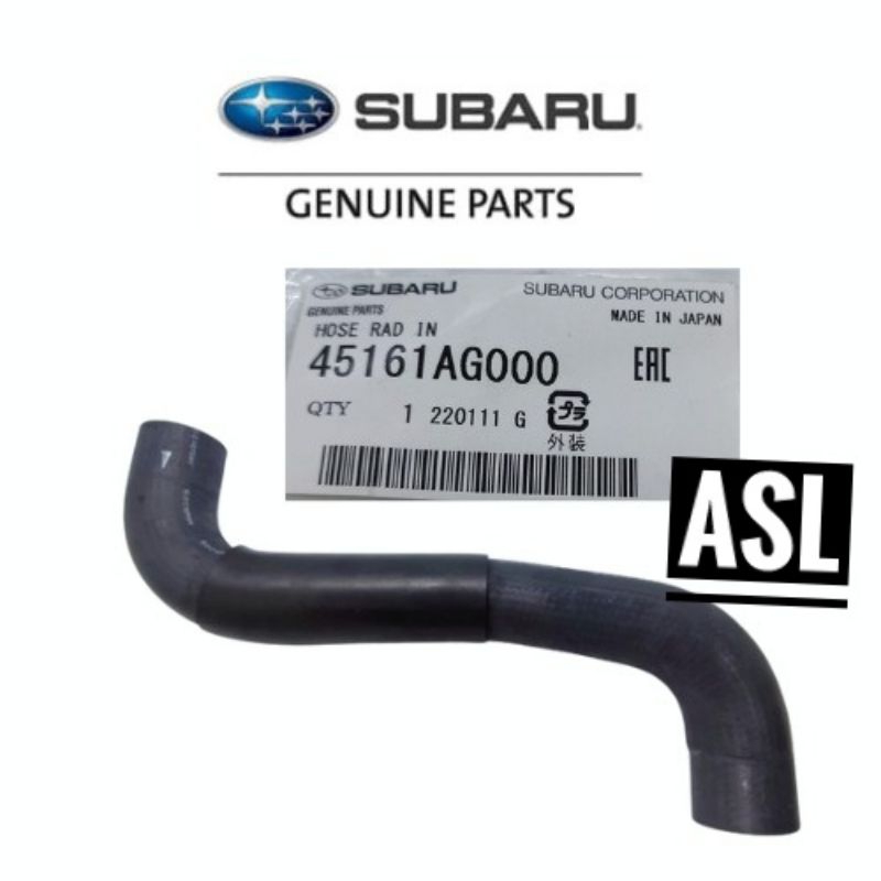 Genuine Subaru Radiator Hose Exiga Forester Impreza WRX STI S-GT Legacy ...