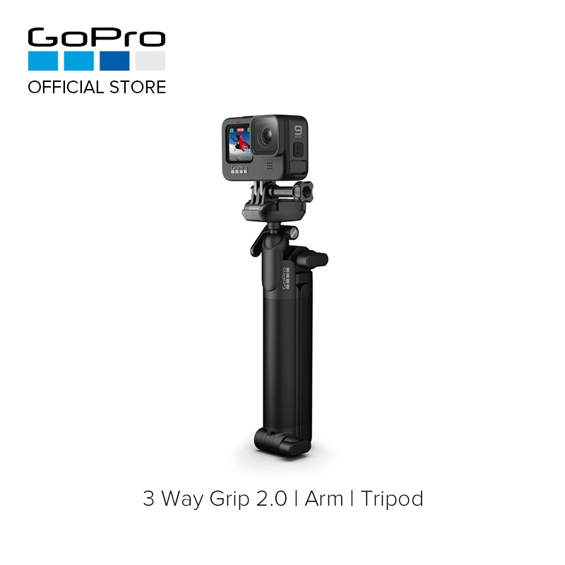GoPro 3-Way Grip 2.0 /Arm/Tripod Three Essential Mounts In One | Shopee ...