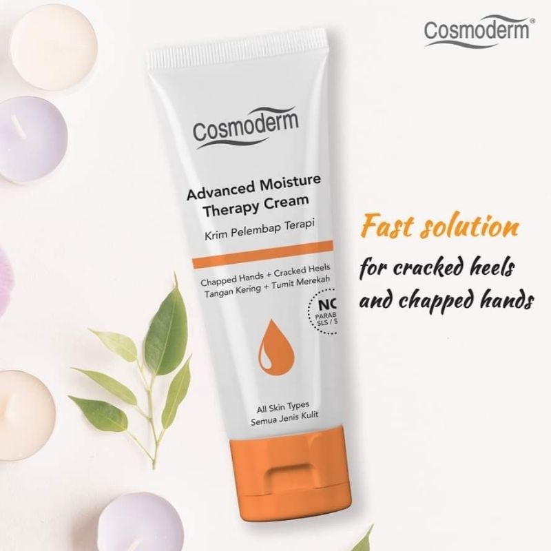 COSMODERM Advanced Moisture Therapy Cream 60ml (Mfg : March 2021 ...