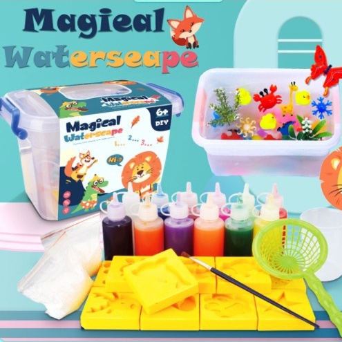 Educational Toys DIY Magic Water Elves spirit Slime Funny Magical ...