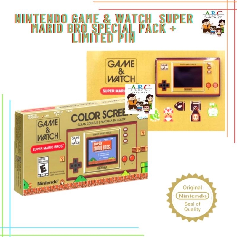 ( READY STOCK ) NINTENDO GAME AND WATCH SUPER MARIO BROS SPECIAL ...