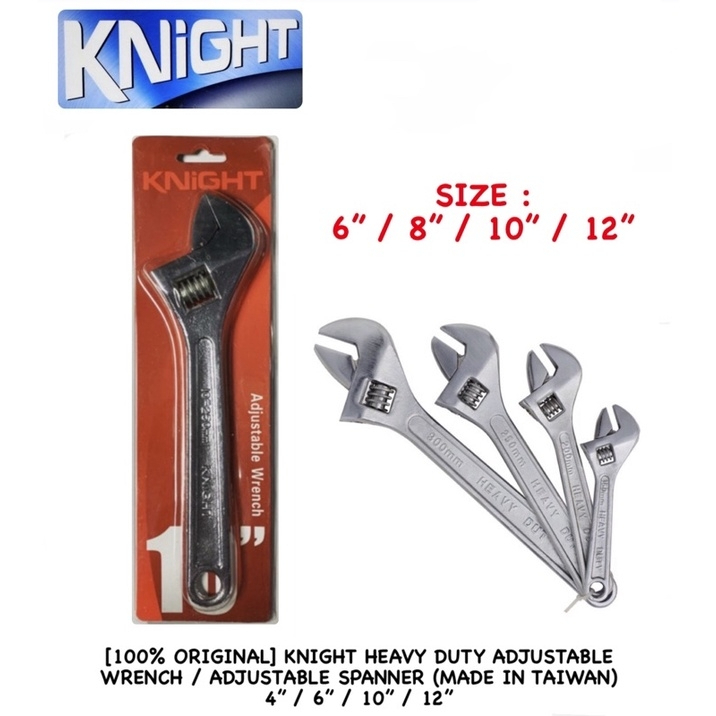 🔥READY STOCK🔥 Switch Spanar ; Adjustable Wrench ; Spana Hidup 6''-12 ...