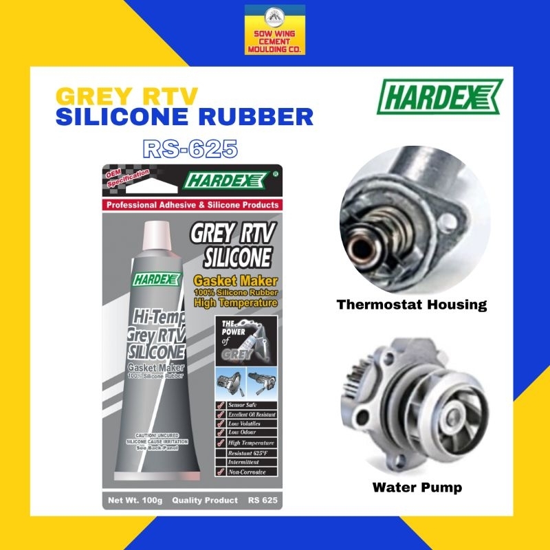 GREY RTV SILICONE GASKET MAKER RS 625 | Shopee Malaysia