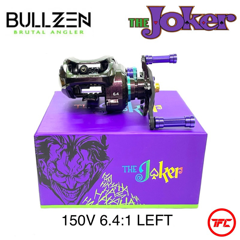 BULLZEN The Joker Limited Edition Baitcast Fishing Reel BC Baitcasting ...