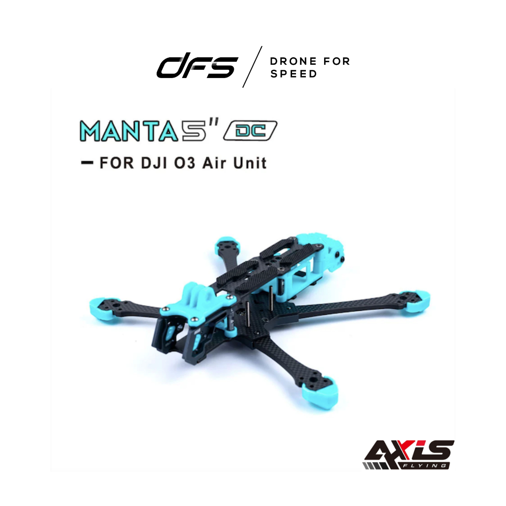 Axisflying MANTA5" Fpv Freestyle DeadCat-DC Type Frame Kit | Shopee ...