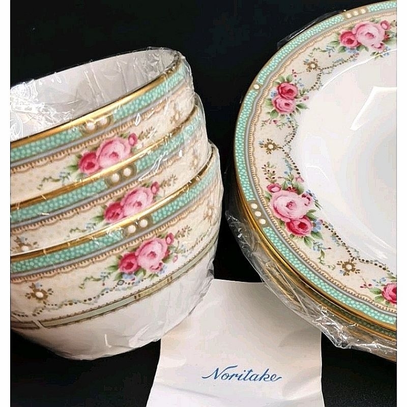 Noritake Palace Rose 4863 Bone China Dinnerware Sold Separately ...