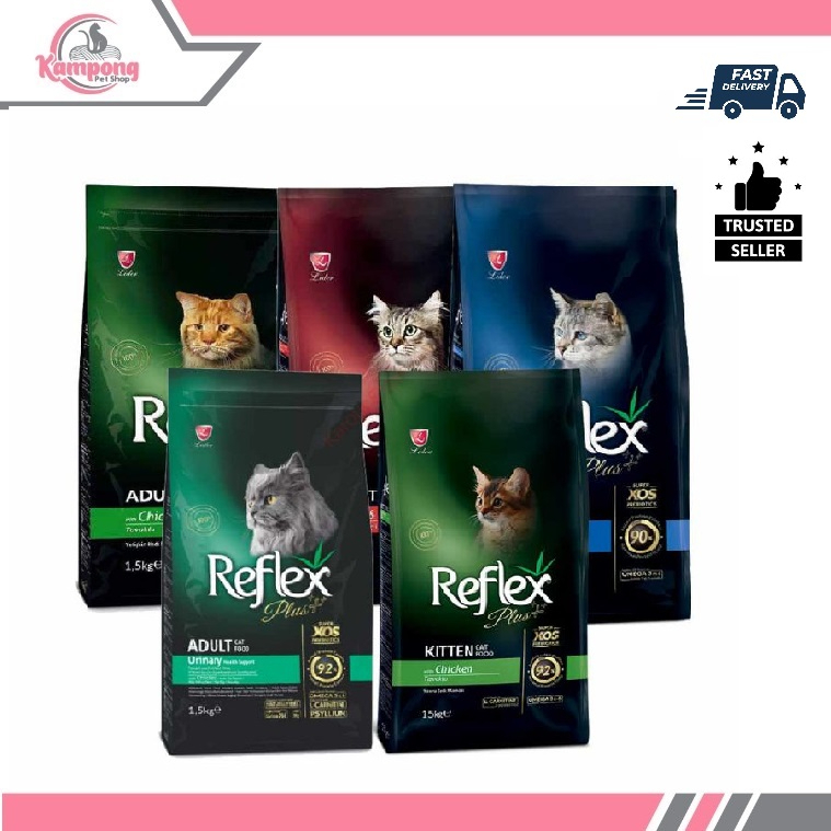 Reflex Plus Premium Cat Food 15KG(Pack in Box) | Shopee Malaysia