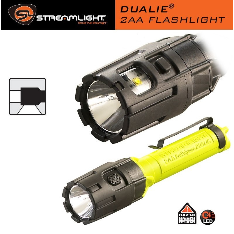 Streamlight Dualie 2AA Intrinsically Safe / Explosion Proof Multi ...