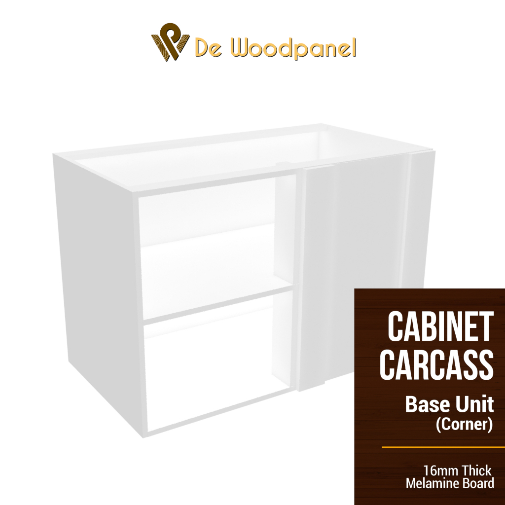 Cabinet Carcass (Base Unit) DIY Set-Corner Unit | Shopee Malaysia