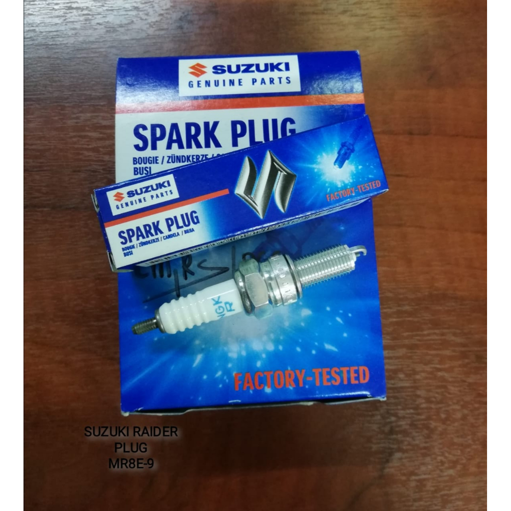 SUZUKI RAIDER SPARK PLUG MR8E-9 ORIGINAL FROM SUZUKI | Shopee Malaysia