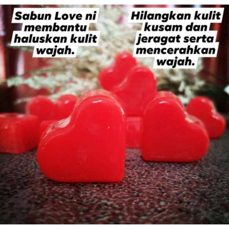 SABUN LOVE BUOH DADA DAN SERI WAJAH| ANJAL|TEGANG|FIRMING | Shopee Malaysia