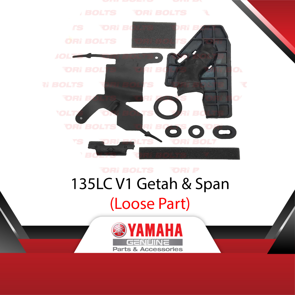 Yamaha Original 135LC V1 Getah Span Body Damper Grommet Chassis Penutup ...