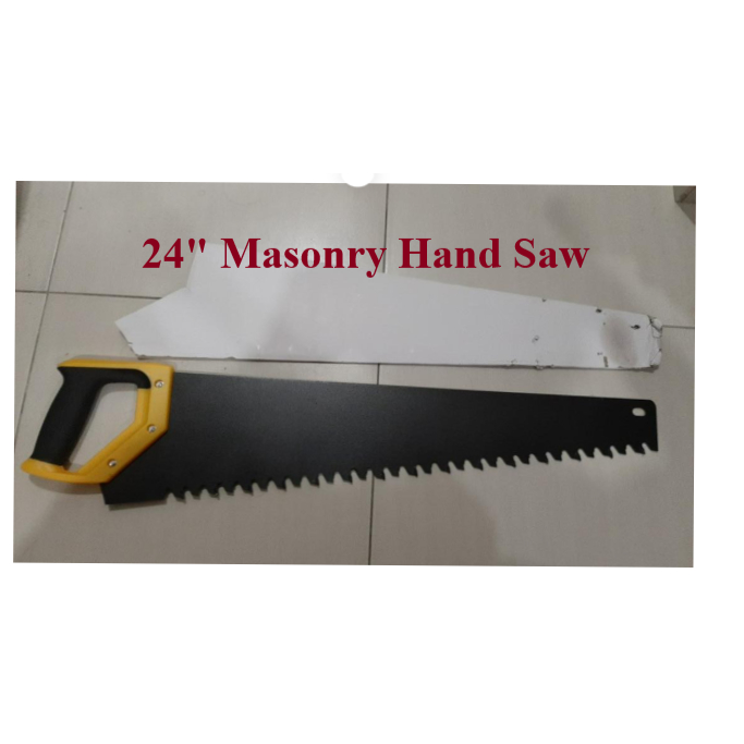 24" Light Weight Block Hand Saw Stone Cutter Concrete Saw/ Gergaji ...