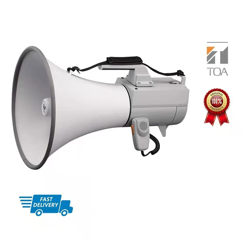 TOA ER2230W 30W SHOULDER TYPE MEGAPHONE WITH WHISTLE RATED OUTPUT 30W MAX 45W [ ER-2230W ...