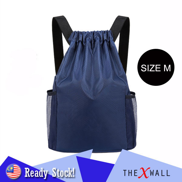[Ready Stock] Sport Basketball Drawstring Bag Travel Backpack ...