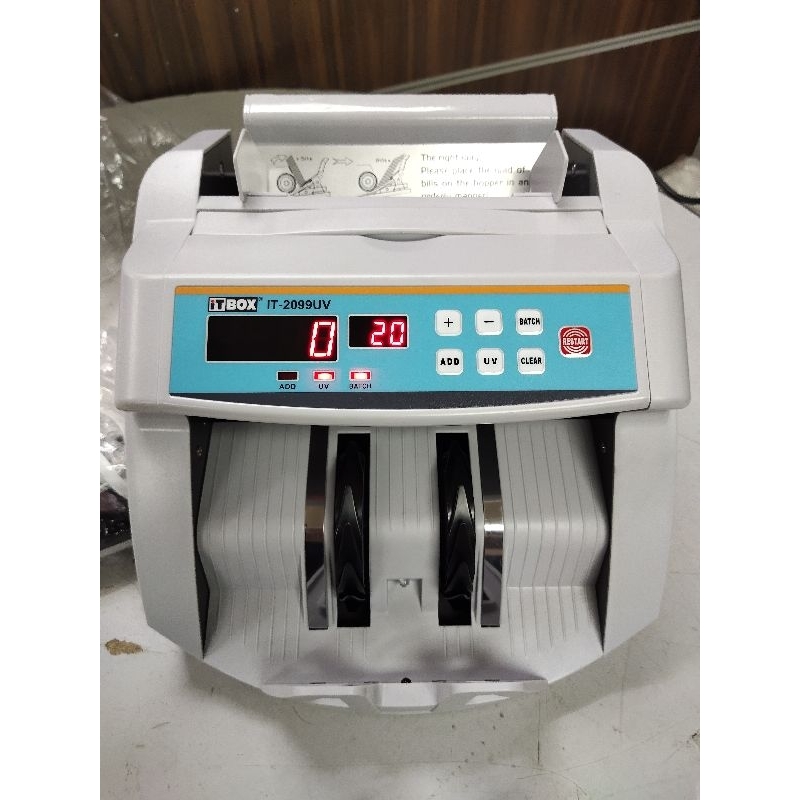 ORIGINAL MESIN KIRA DUIT KERTAS / MONEY COUNTING MACHINE / COD KEDAI KL ...