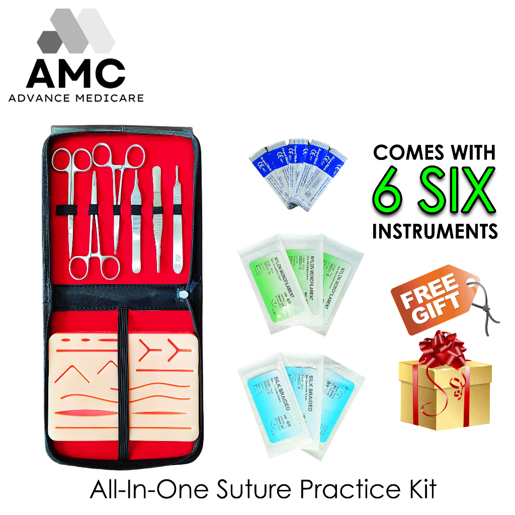 Free Gift】Medical Suture Practice Kit All-Inclusive Suture Kit Medical ...