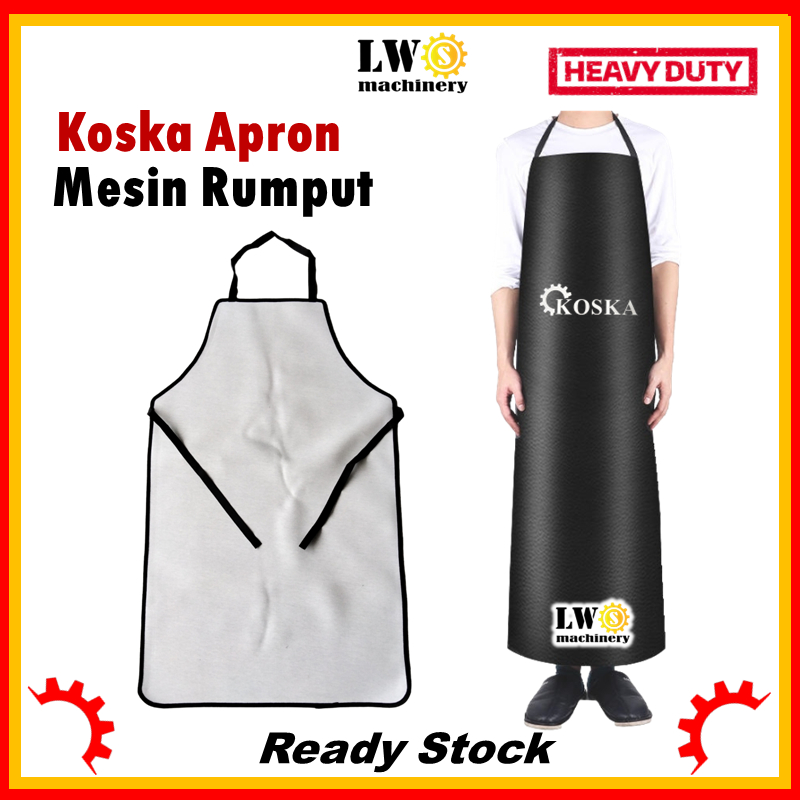 [NEW] KOSKA Heavy Duty Brush Cutter Apron / Apron Mesin Rumput Tebal ...