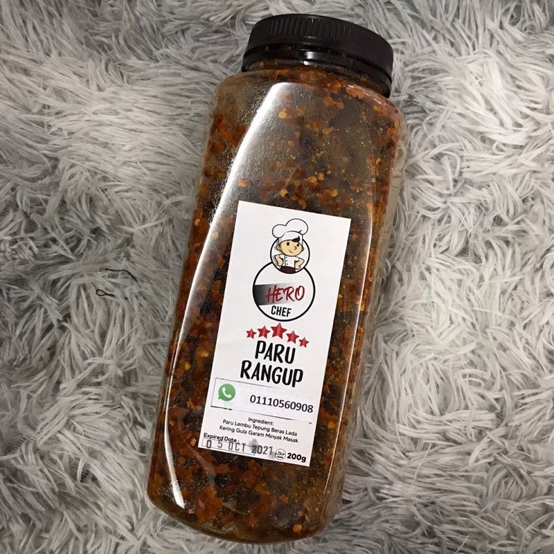 [Free 🚚] HEROCHEF Paru Rangup 200g Sedap | Shopee Malaysia