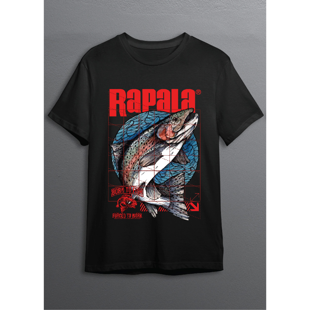 TSHIRT RAPALA DESIGN (PREMIUM COTTON & BIG PRINT) | Shopee Malaysia