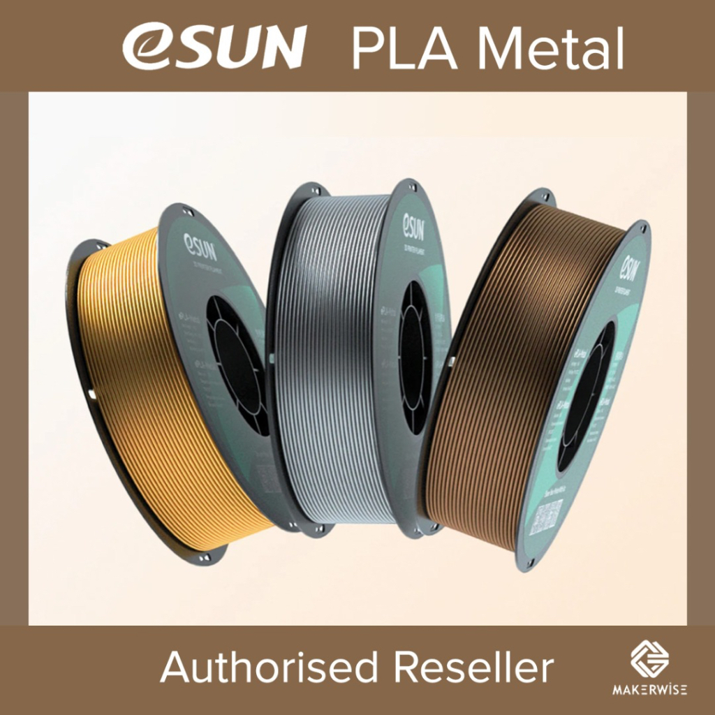 Genuine eSUN PLA Metal Filaments 1.75mm 1KG Metal Colours Series for ...