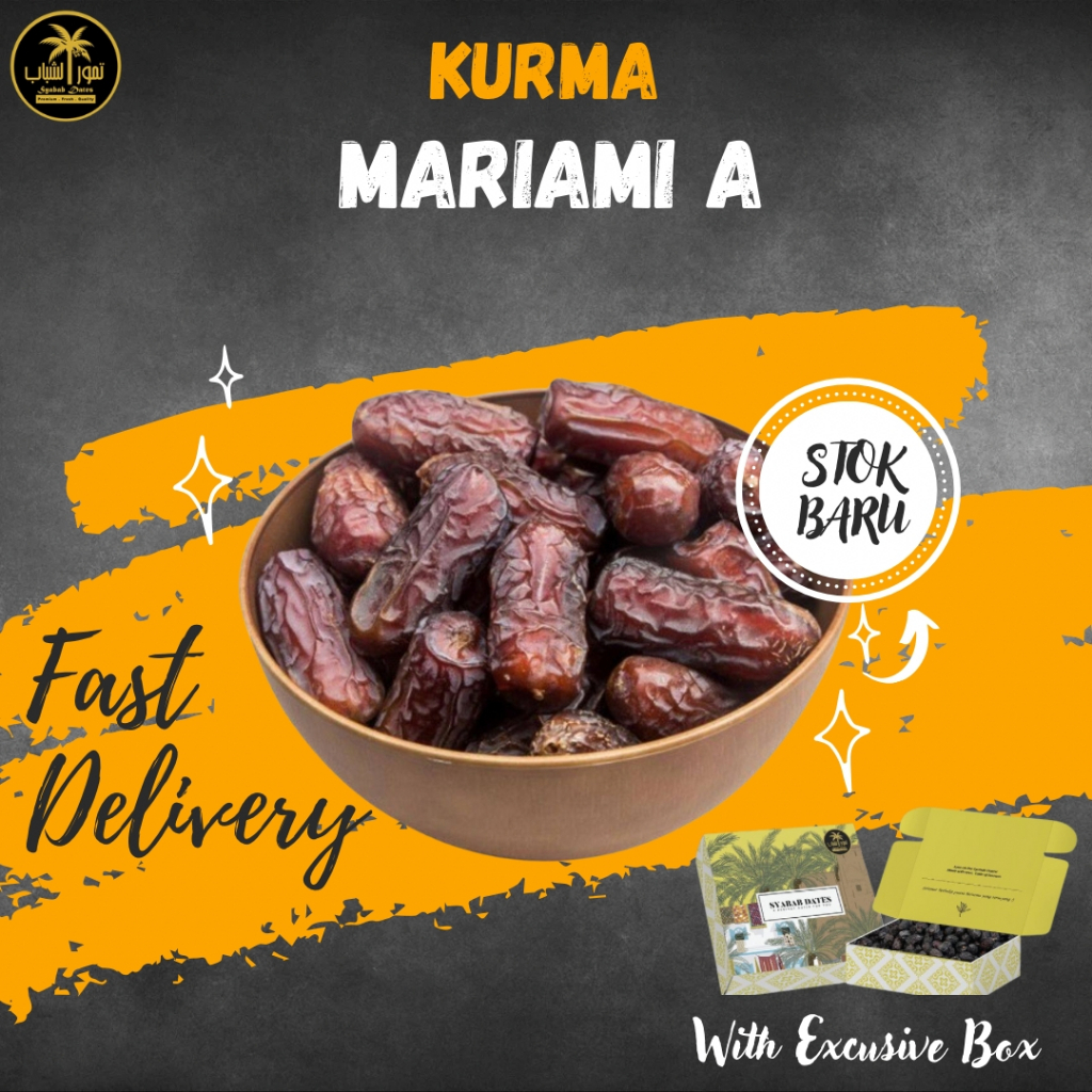 [SD] Mariami A Premium Iran l Syabab Dates l Jaminan 100% Fresh Terbaru ...