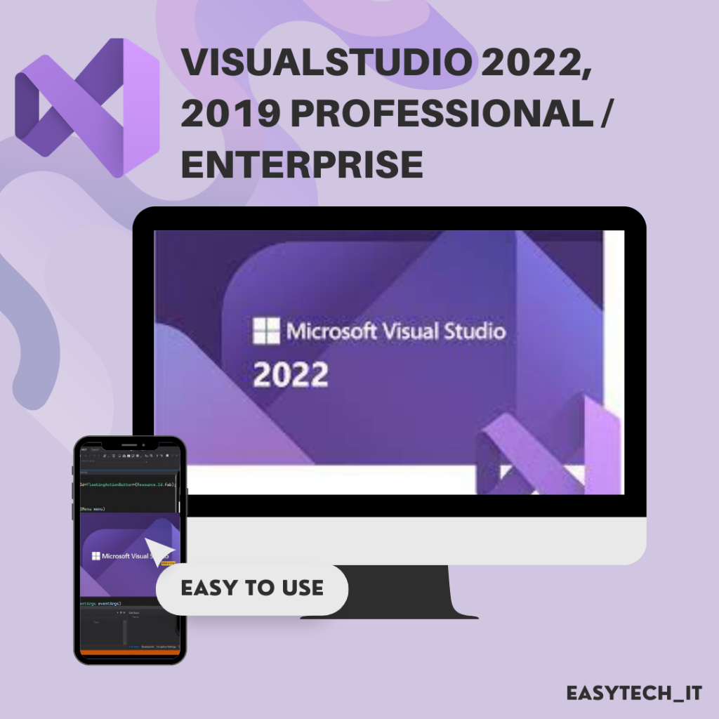 🔥VisualStudio 2022, 2019 Professional / Enterprise🔥 | Shopee Malaysia