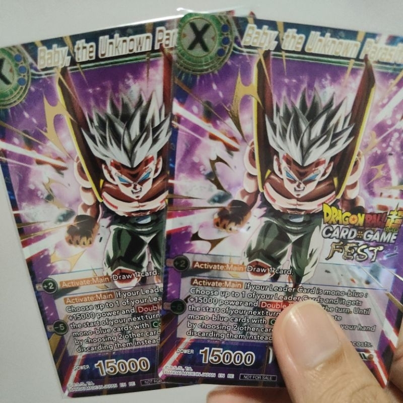 Dragon Ball Super CCG TCG I BT11-033 SR Baby, the Unknown Parasite (Card Game Fest 2022 ...