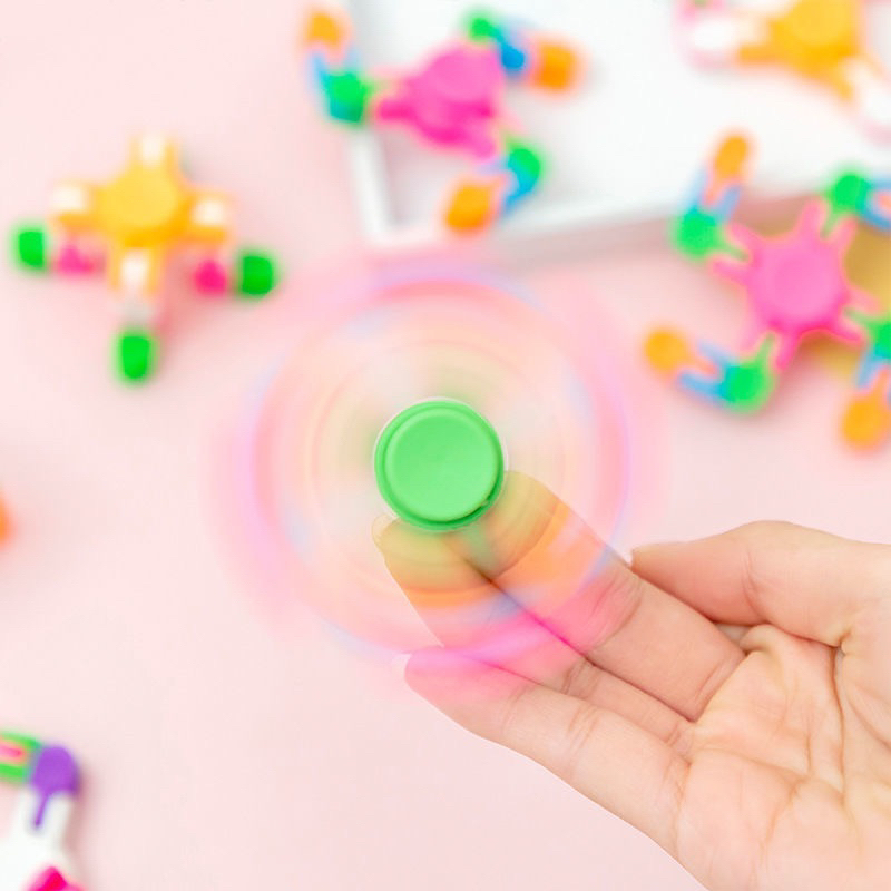 ⚠️【MINI 】Finger Spinner /DIY Wacky Track Fidget Spinner /Anti-stress ...
