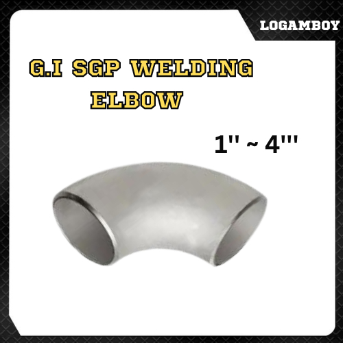 WELDING ELBOW TEE GI SGP BUTTWELD WELDING BEND GALVANIZED PIPE SAMBUNG ...