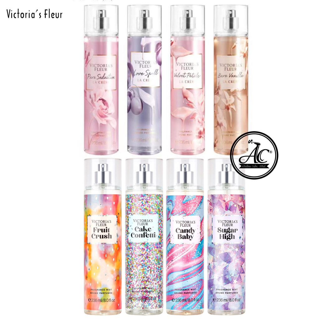 Victoria's Fleur Fragrance Mist Body Mist Perfume Floral La Creme ...