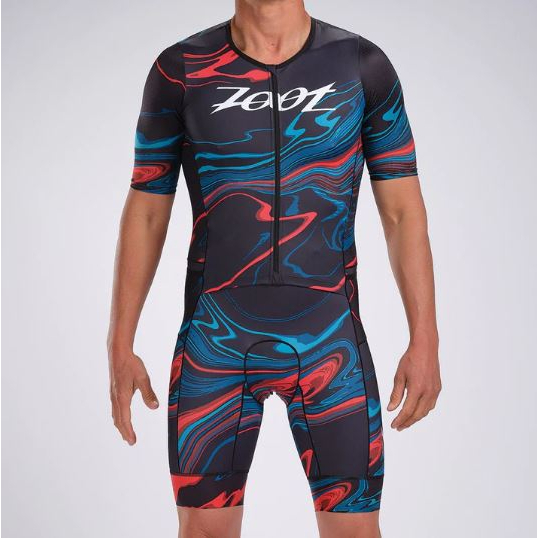 Zoot Men's LTD TRI AERO FZ RACESUIT - LAVA | Shopee Malaysia