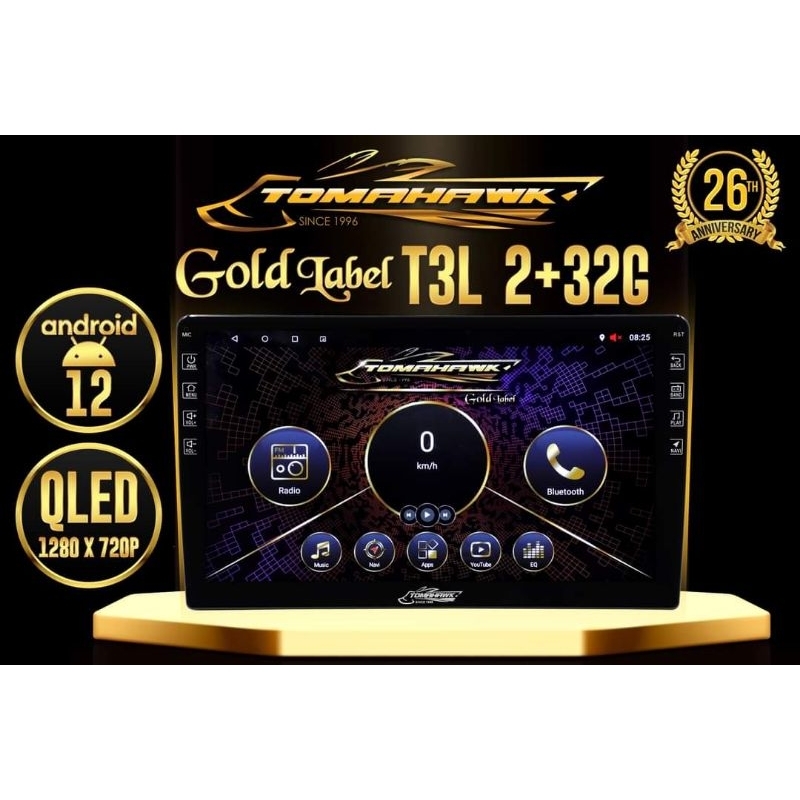 TOMAHAWK Gold Label Android Player (9"/10") T3L | Shopee Malaysia