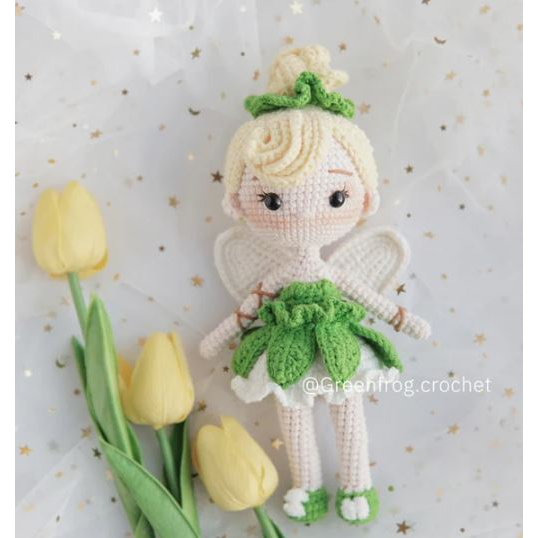 [110] Tinker Bell Doll Amigurumi Crochet Pattern (PDF TUTORIAL ONLY ...