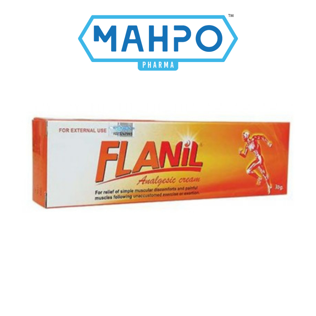 FLANIL CREAM ( 30G ) - Analgesic Cream | For Muscle Pain | Shopee Malaysia