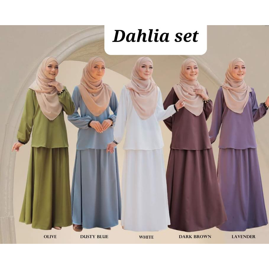 DAHLIA SET super ELEGANT | Shopee Malaysia