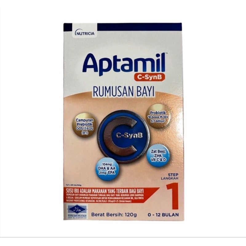 Aptamil Infant Formula C-SynB (Step 1) 120g | Shopee Malaysia