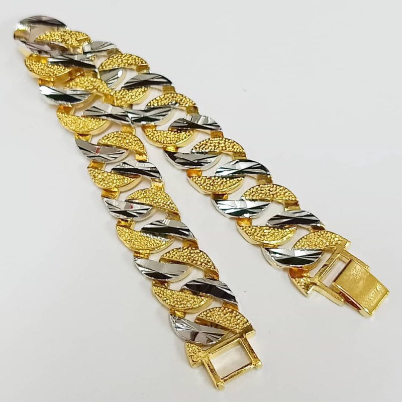 Gelang benson mixgold cop 916 | Shopee Malaysia
