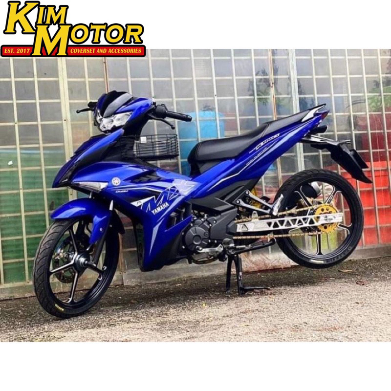 COVERSET Y15 V1 V2 ORIGINAL VELOZI MXKING 2019 BLUE GP BIRU GP DPBMC ...