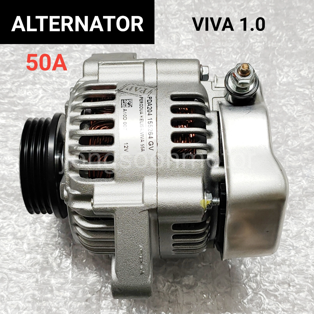 ALTERNATOR PERODUA VIVA 1.0 (T PIN 50A) | Shopee Malaysia
