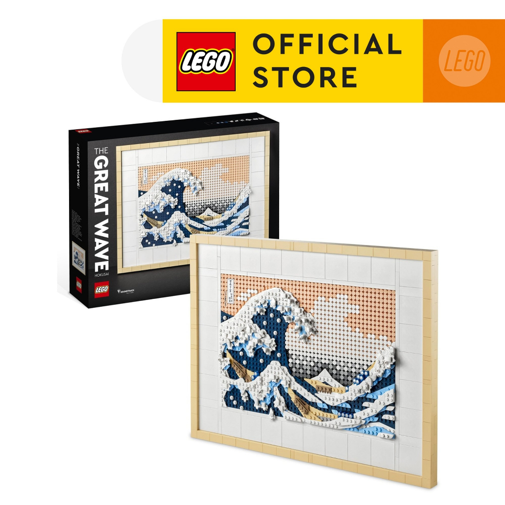 LEGO Art 31208 Hokusai – The Great Wave Building Kit (1,810 Pieces) | Shopee Malaysia