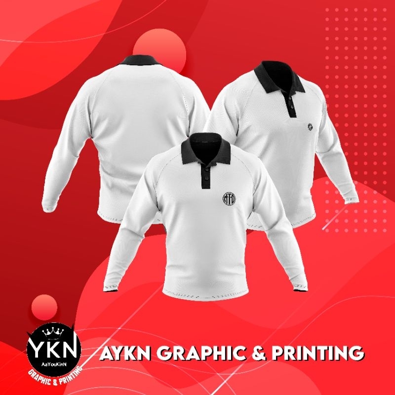 AYKN MOCKUP BAJU POLO LS PREMIUM | Shopee Malaysia
